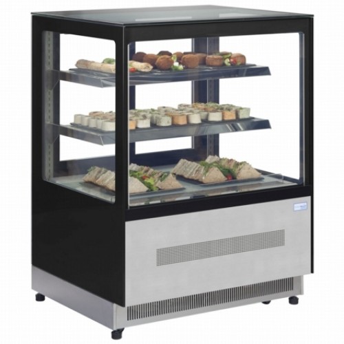 Interlevin LPD1500F 1.5m Flat Glass Patisserie Display Fridge - Fridgeland