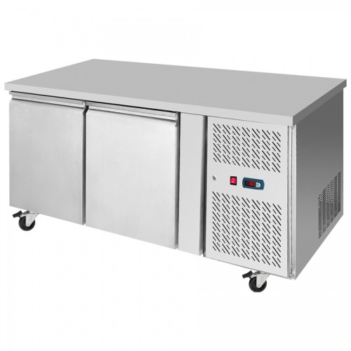 Interlevin PH20: 2 Door Stainless Steel Refrigerated Gastronorm Counter ...